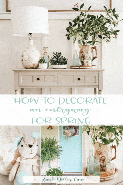 How to Decorate an Entryway for Spring