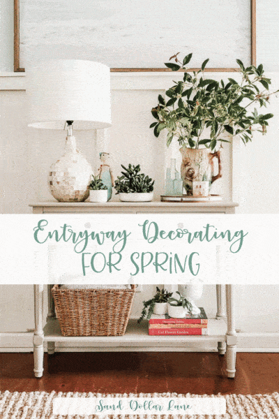 How to Decorate an Entryway for Spring
